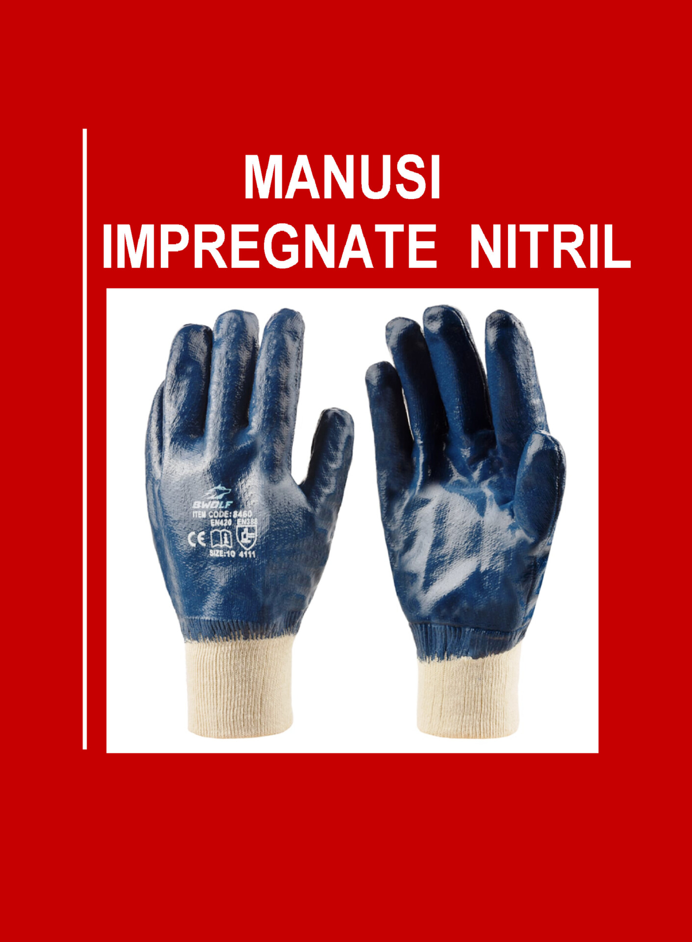 Mănuși Impregnate Nitril – Protecție Profesională | Dallmann